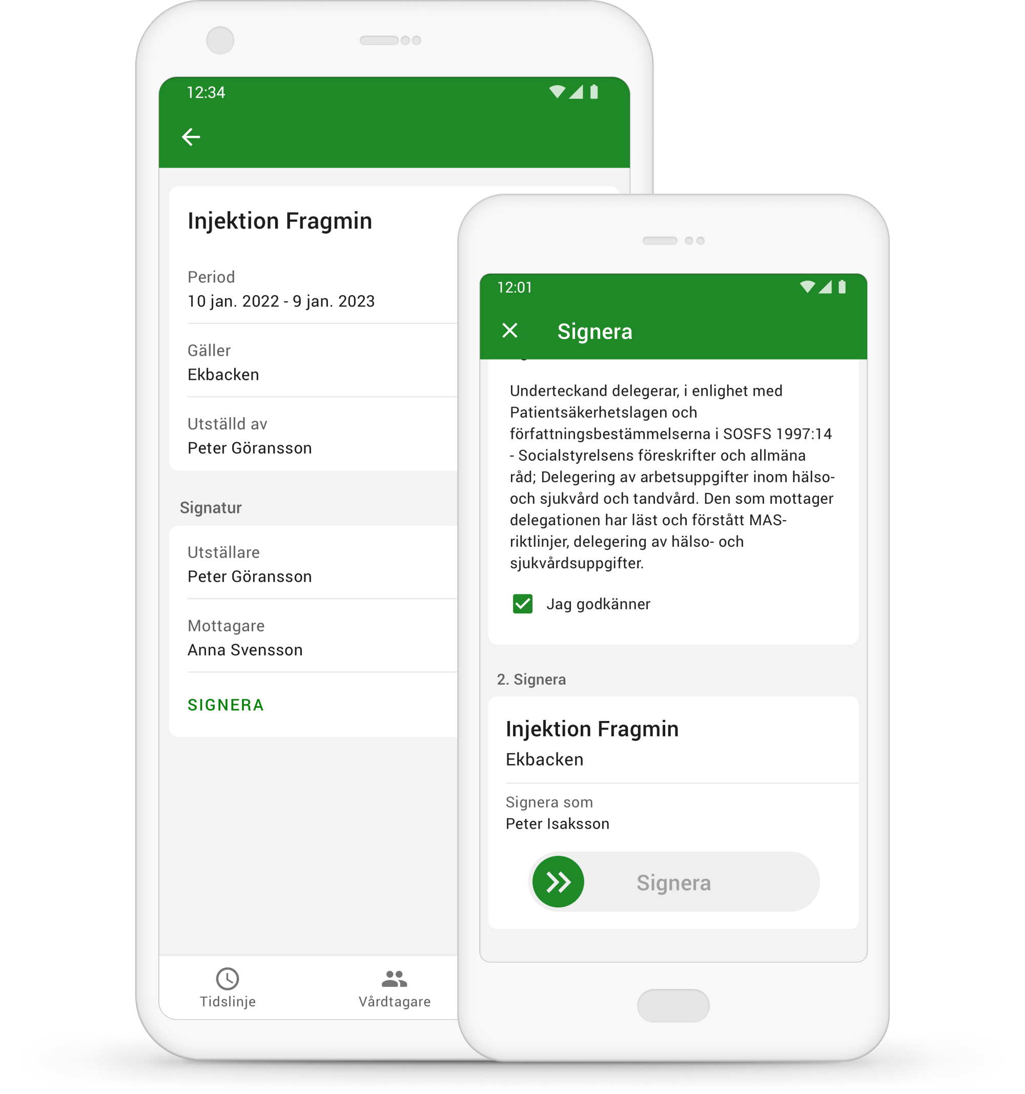 Appva MCSS - modul Digital signering av delegering