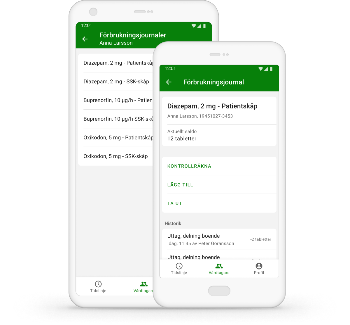 Nu lanseras modul Mobil förbrukningsjournal - Appva